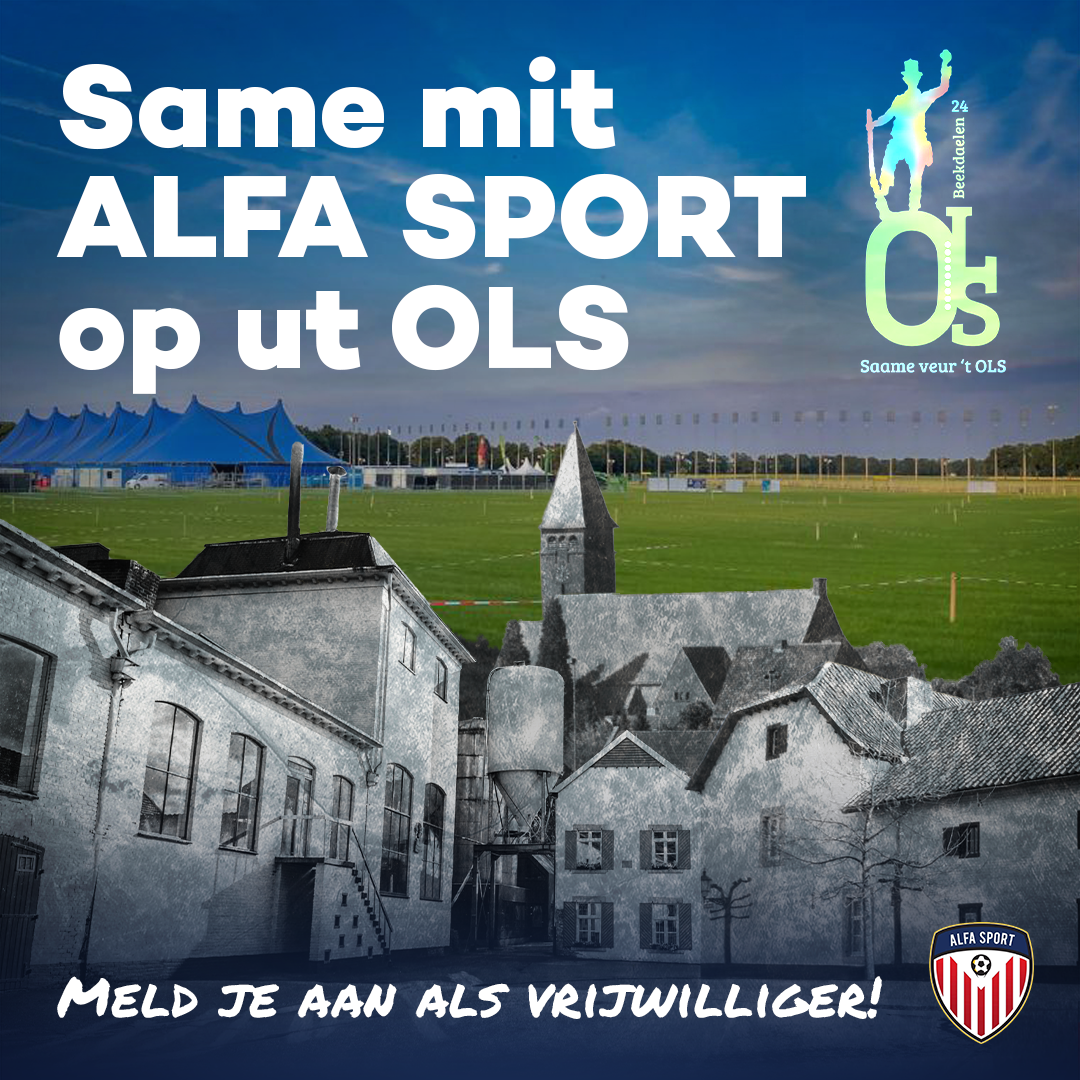 Saame mit ALFA SPORT veur 't OLS | VV Alfa Sport